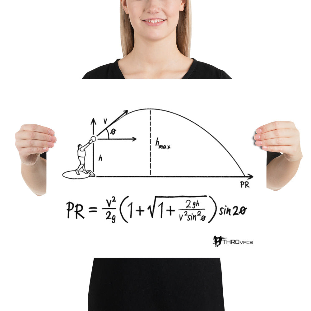 Projectile Equation -Poster – THROvacs